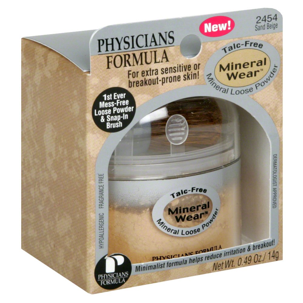 Physicians Formula Mineral Wear Sand Beige Loose Powder - Shop Powder ...