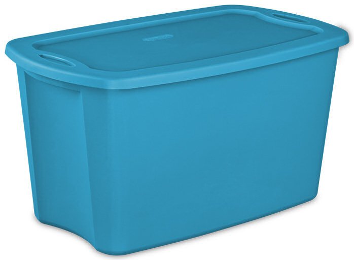 Sterilite Tote, Blue - Shop Storage bins at H-E-B