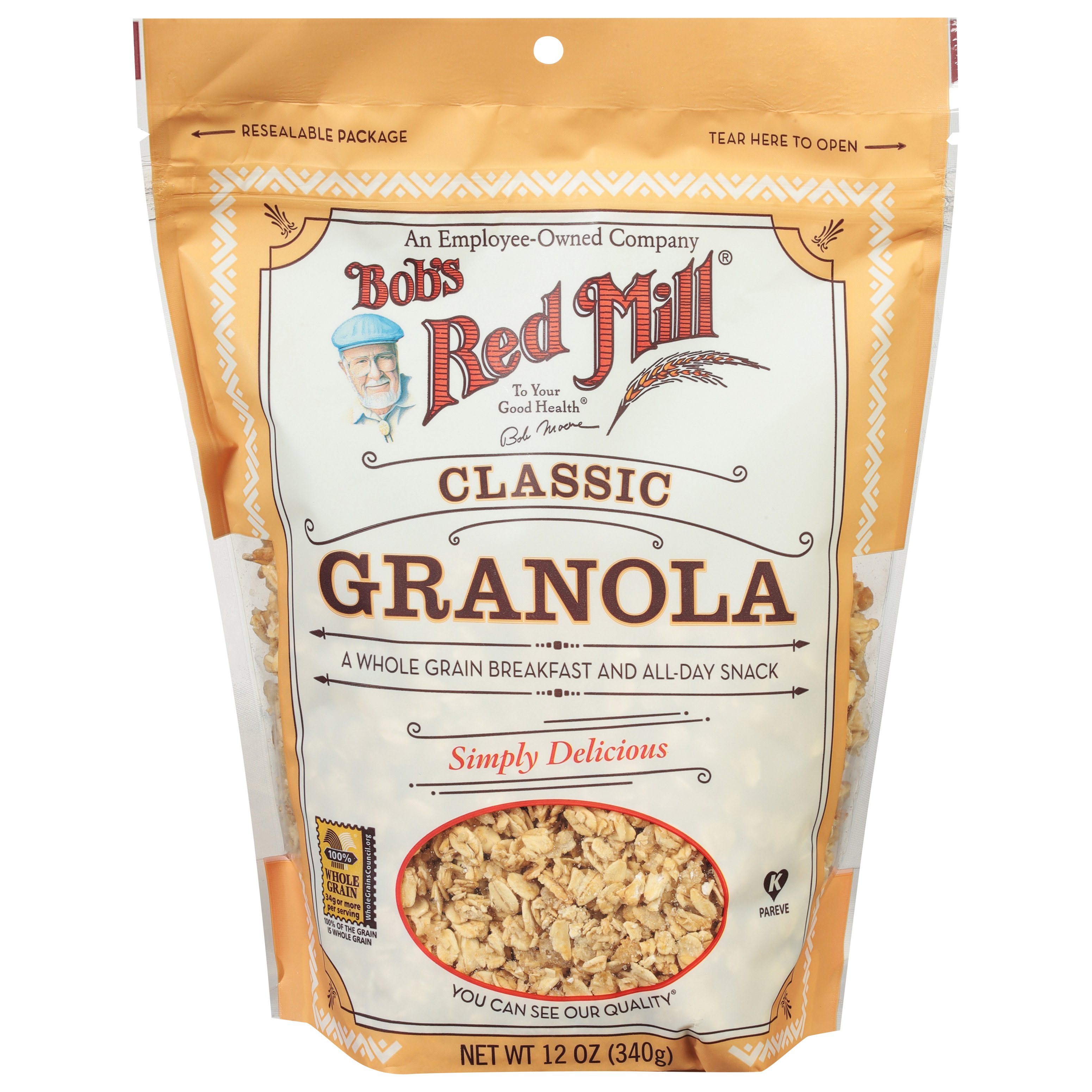 Bob's Red Mill Granola - Classic, 12 oz | Central Market - Really Into Food