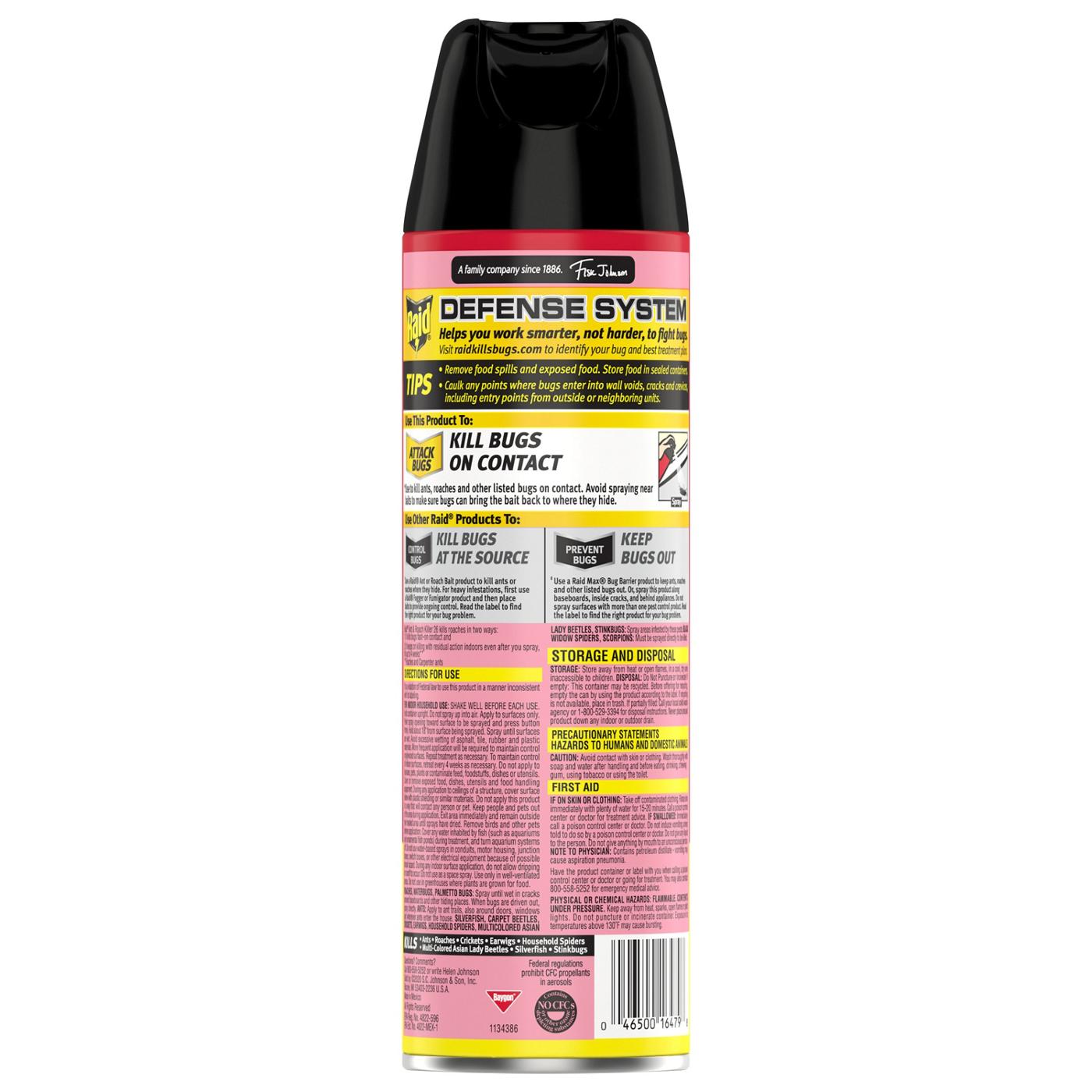 Raid Ant & Roach Killer 26 - Lemon - Shop Insect killers at H-E-B