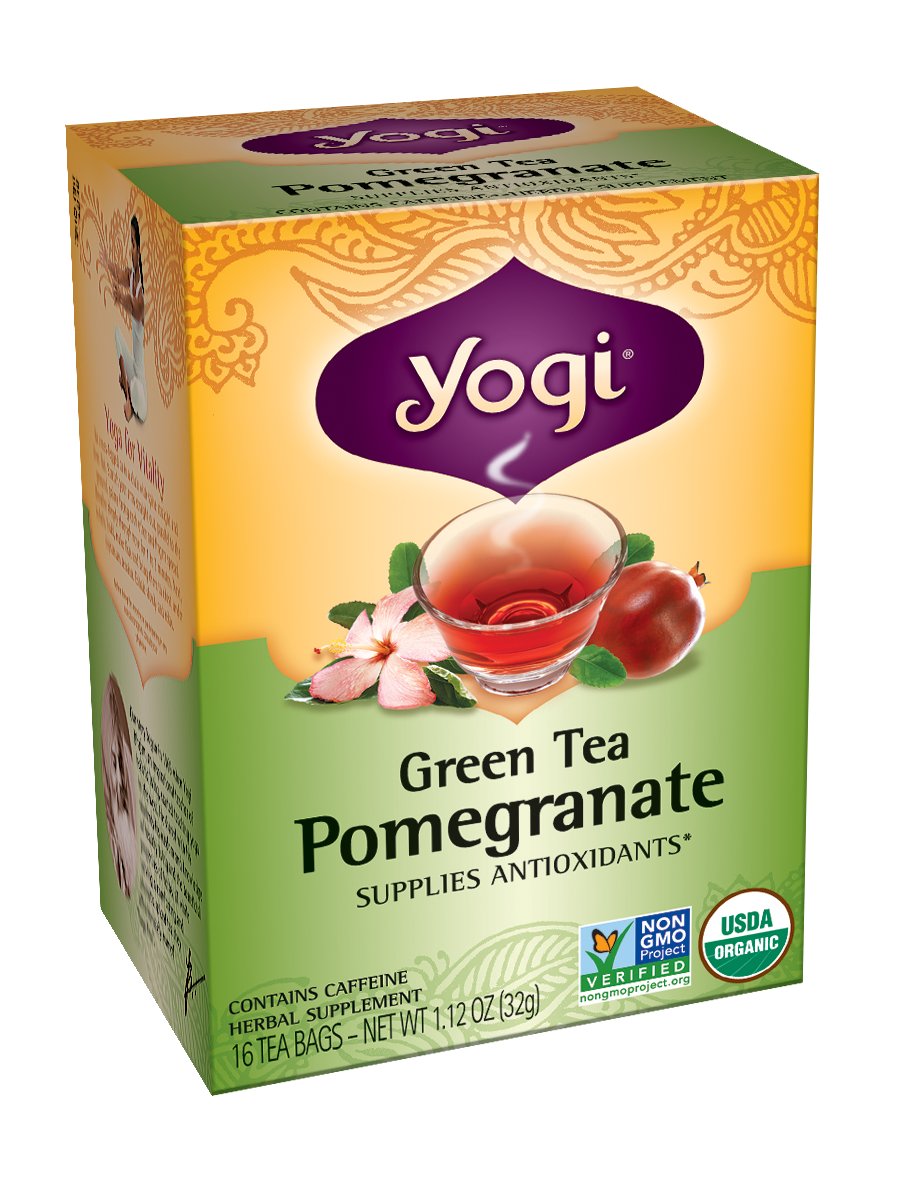 Yogi Pomegranate Green Tea Bags - Shop Tea at H-E-B