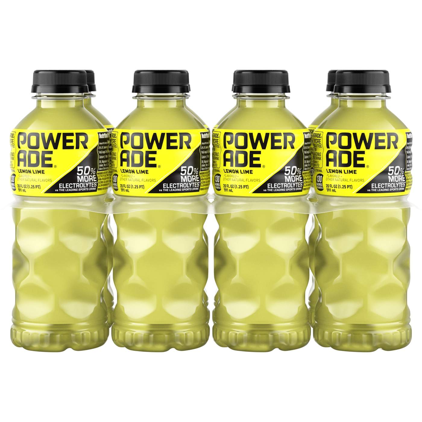 Powerade Lemon Lime Sports Drink 8 pk Bottles - Shop Sports & energy ...