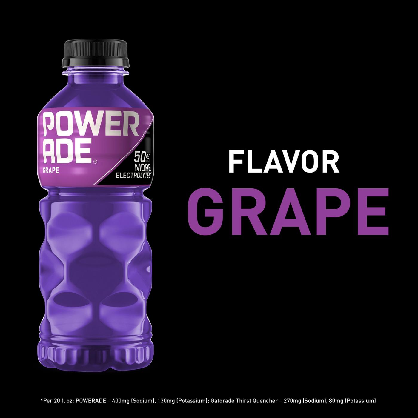 Powerade Grape Sports Drink 8 pk Bottles - Shop Sports & energy drinks ...