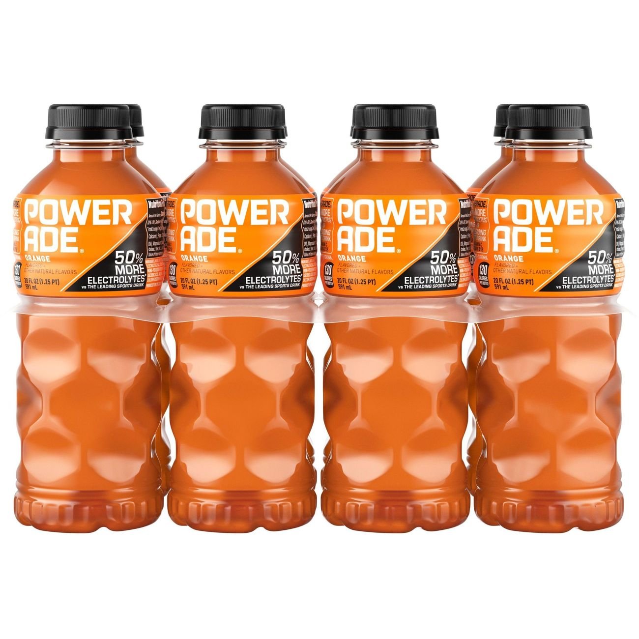 Powerade Orange Sports Drink 20 oz Bottles - Shop Sports & Energy ...