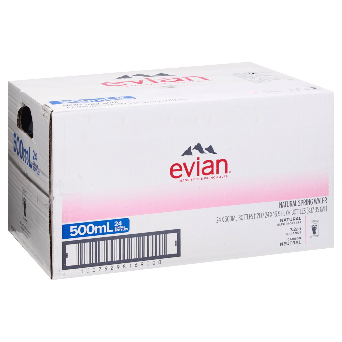 Evian Natural Spring Water 16.9 oz Bottles - Shop Water at H-E-B