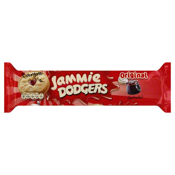 Jammie Dodgers Original Raspberry Flavour Plum Jam Biscuit - Shop ...