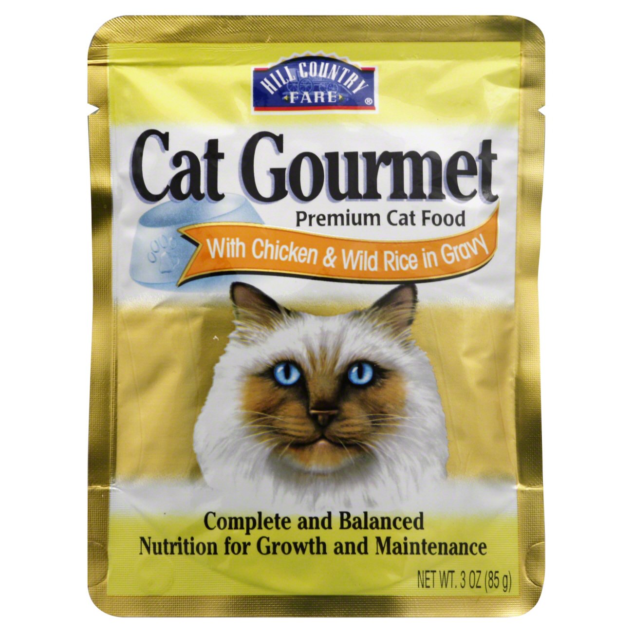 Hill Country Fare Cat Gourmet Premium Cat Food with Chicken and Wild ...