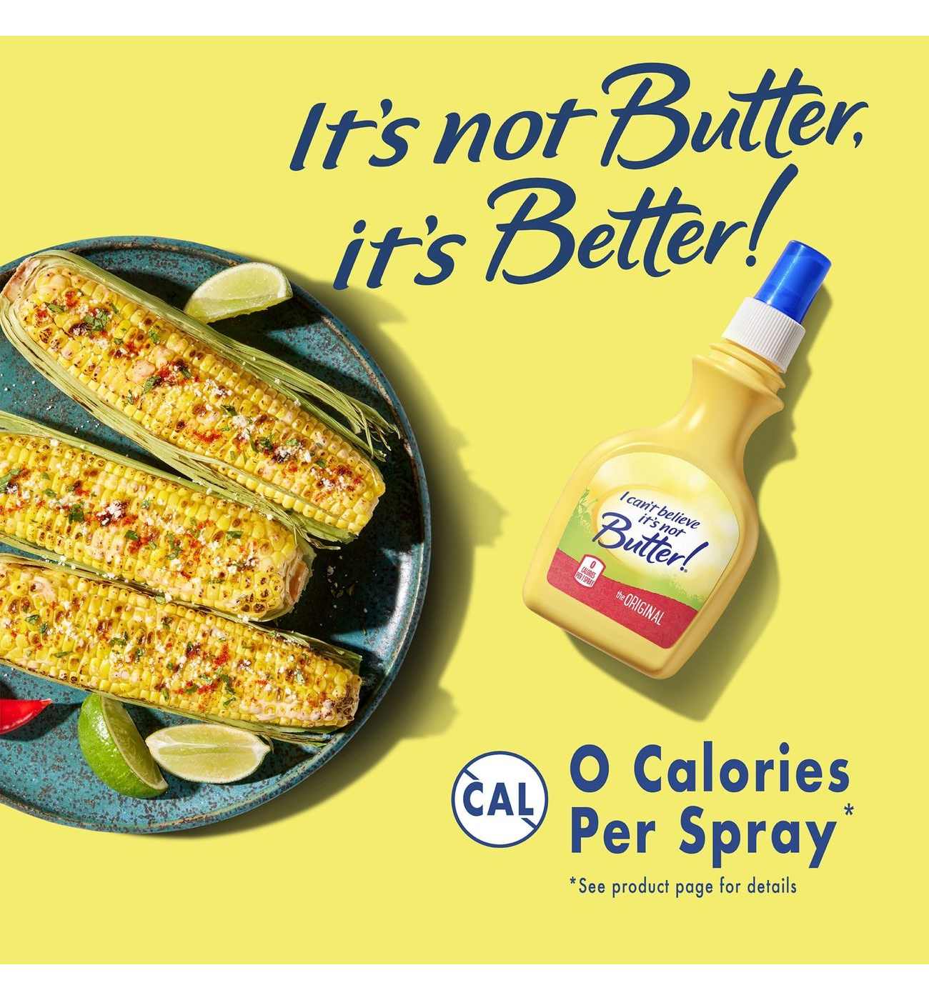 I Can't Believe It's Not Butter! Cooking Spray - Shop Butter ...