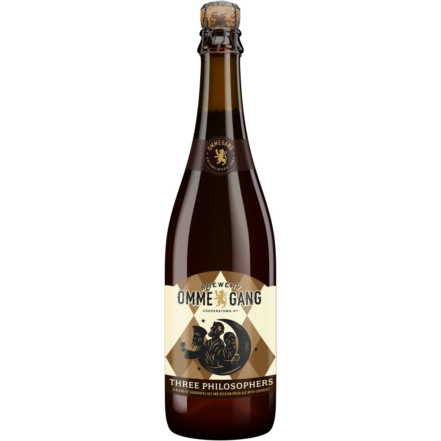 Ommegang Three Philosophers Belgian Style Blend Bottle - Shop Beer at H-E-B