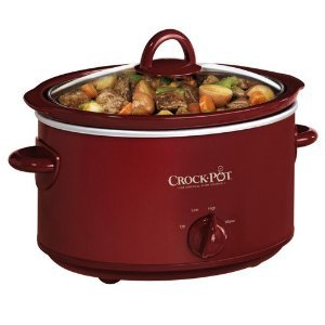 Crock-Pot Red Oval Slow Cooker - Shop Cookers & roasters at H-E-B
