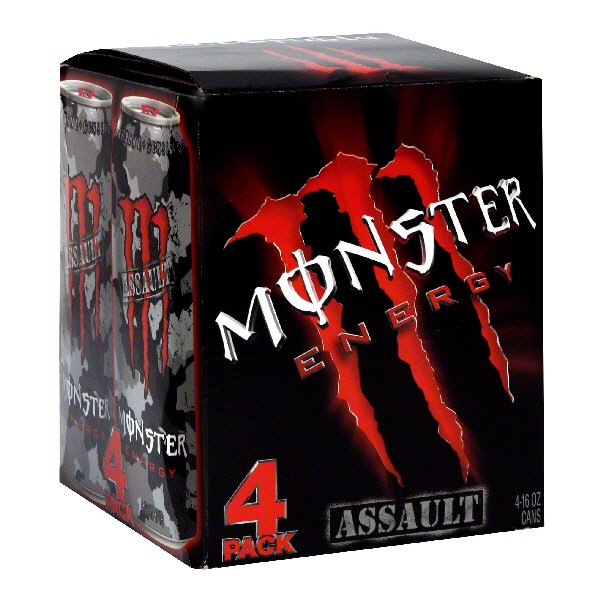 Monster Assault Energy Drink 16 oz Cans - Shop Sports & Energy Drinks ...