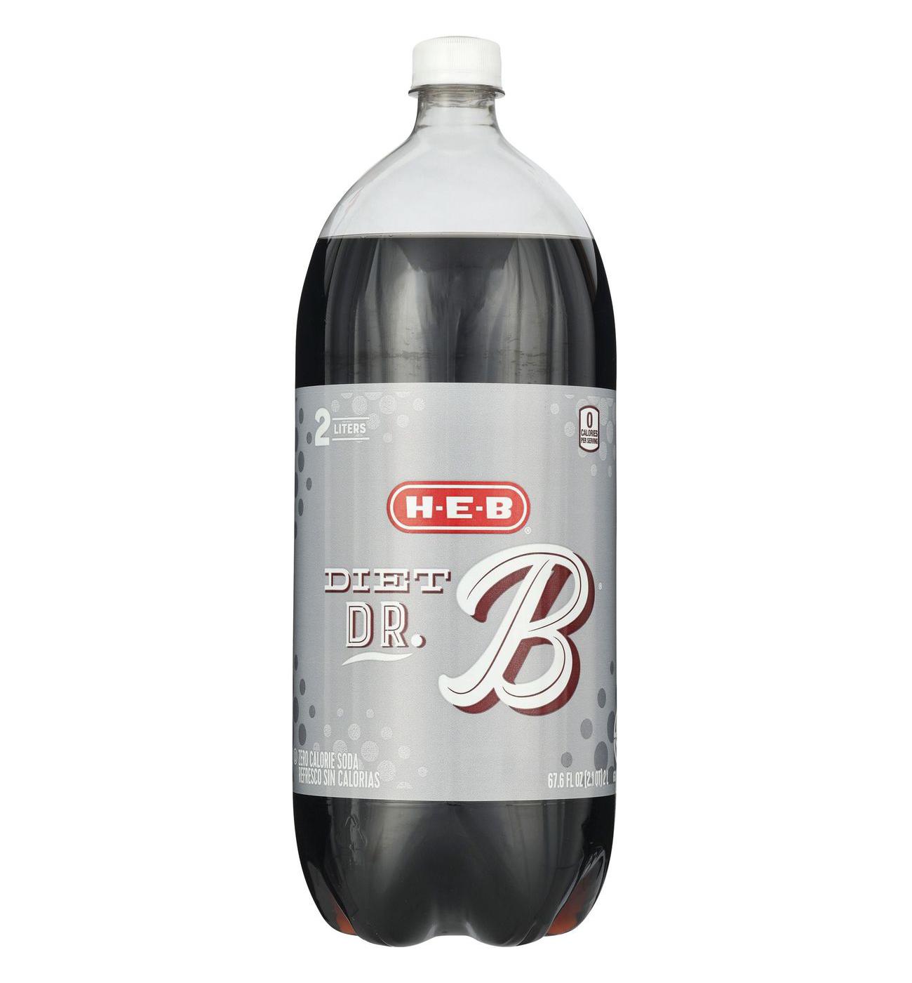 H-E-B Diet Dr. B Soda - Shop Soda at H-E-B