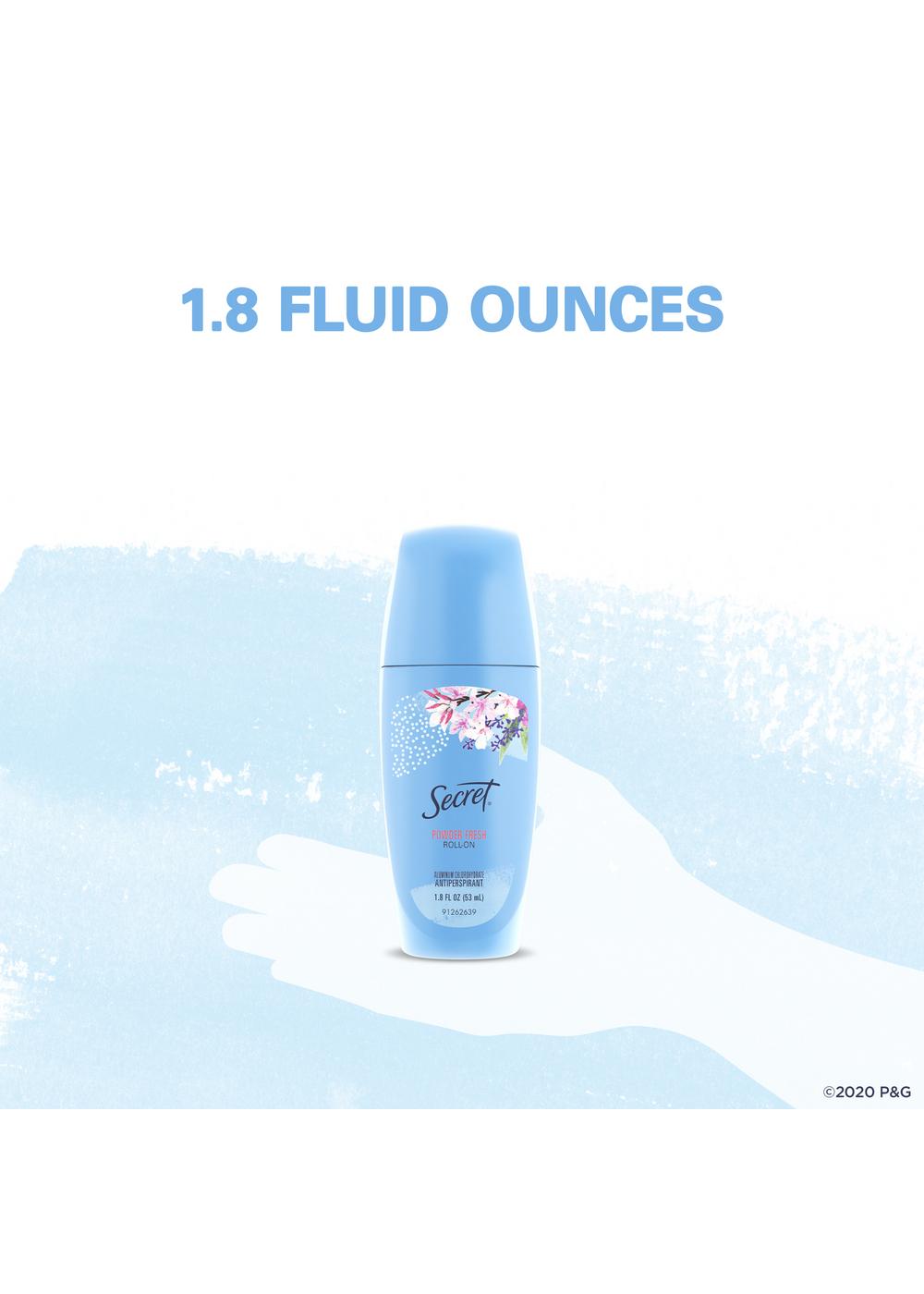 Secret Roll-On Antiperspirant - Powder Fresh - Shop Deodorant ...