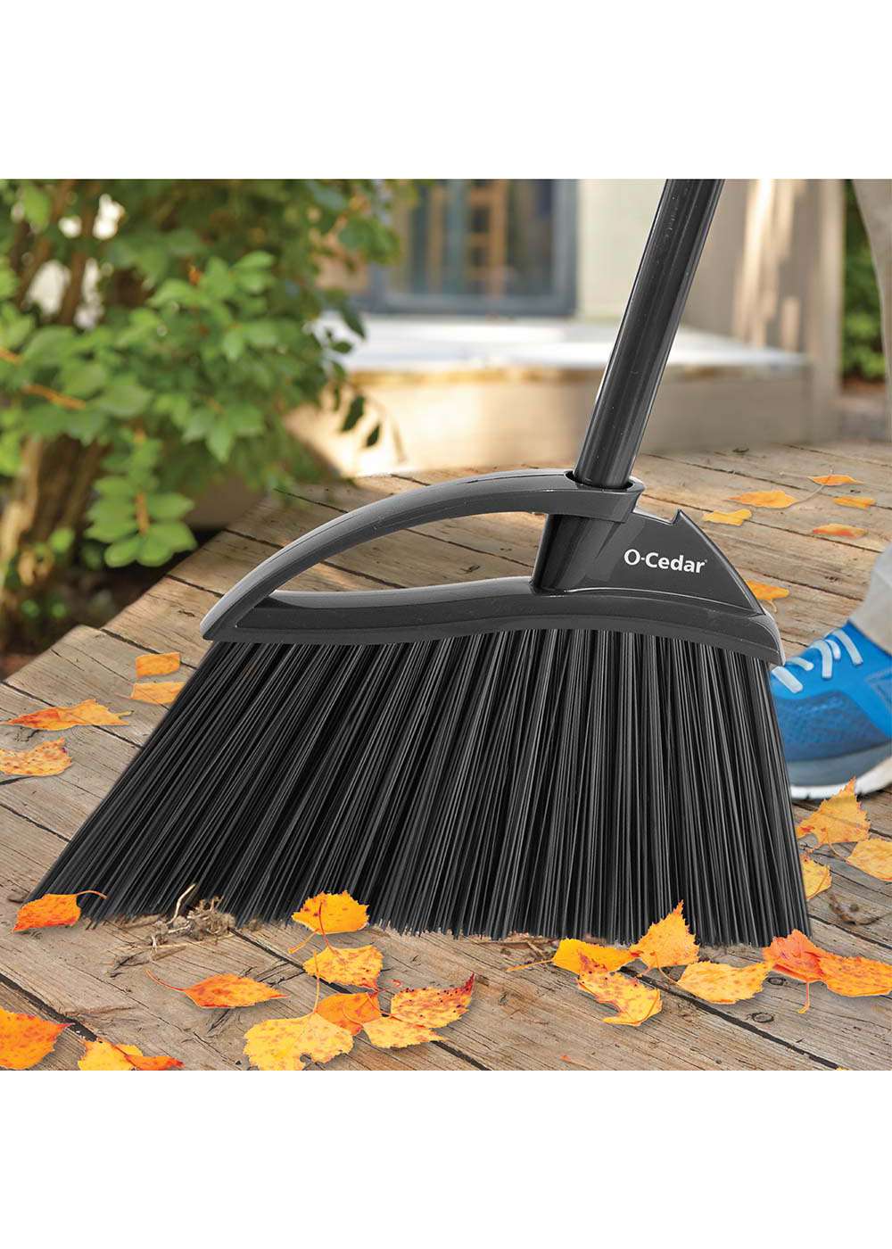 O-Cedar Outdoor PowerCorner Broom - Shop Brooms & dust mops at H-E-B