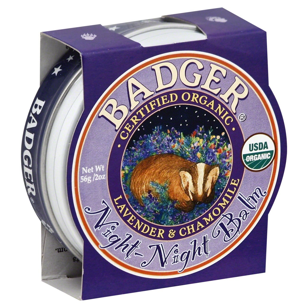 Badger Nite Night Balm - Shop Lotion & Powder at H-E-B
