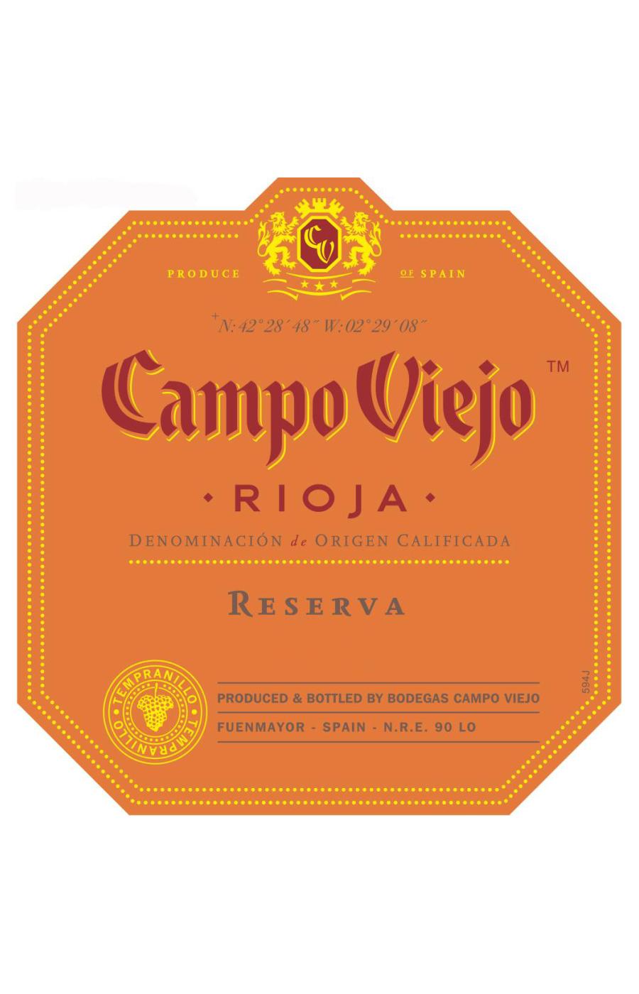 Campo Viejo Reserva Rioja Red Wine - Shop Wine at H-E-B