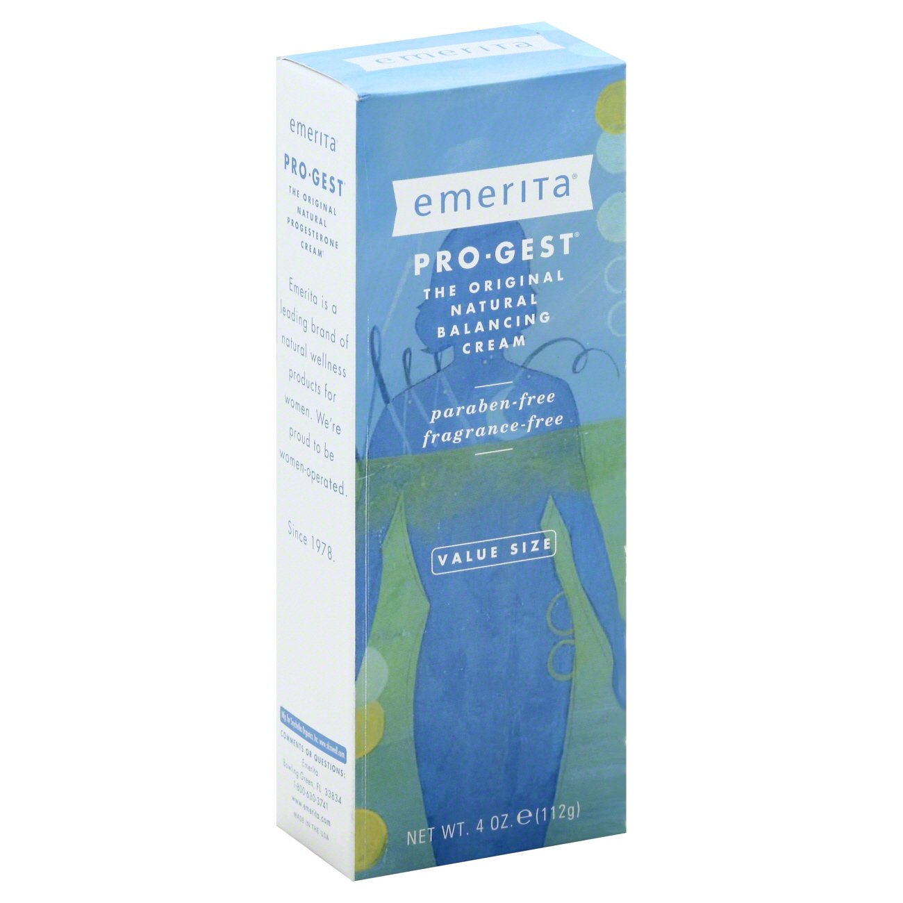 Emerita Pro-Gest The Original Natural Progesterone Cream Value Size ...