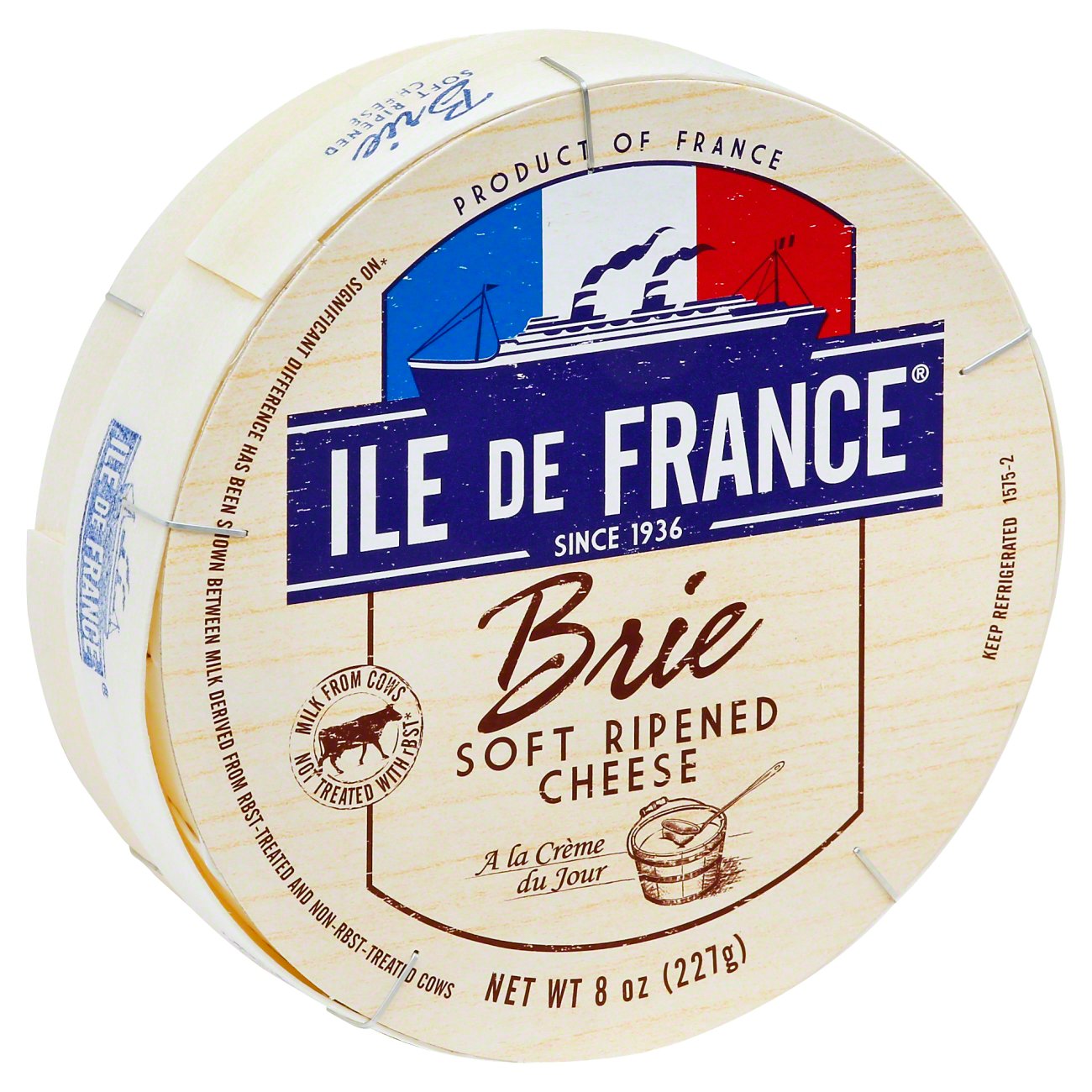 Ile de France Brie Soft Ripened Cheese - Shop Cheese at H-E-B