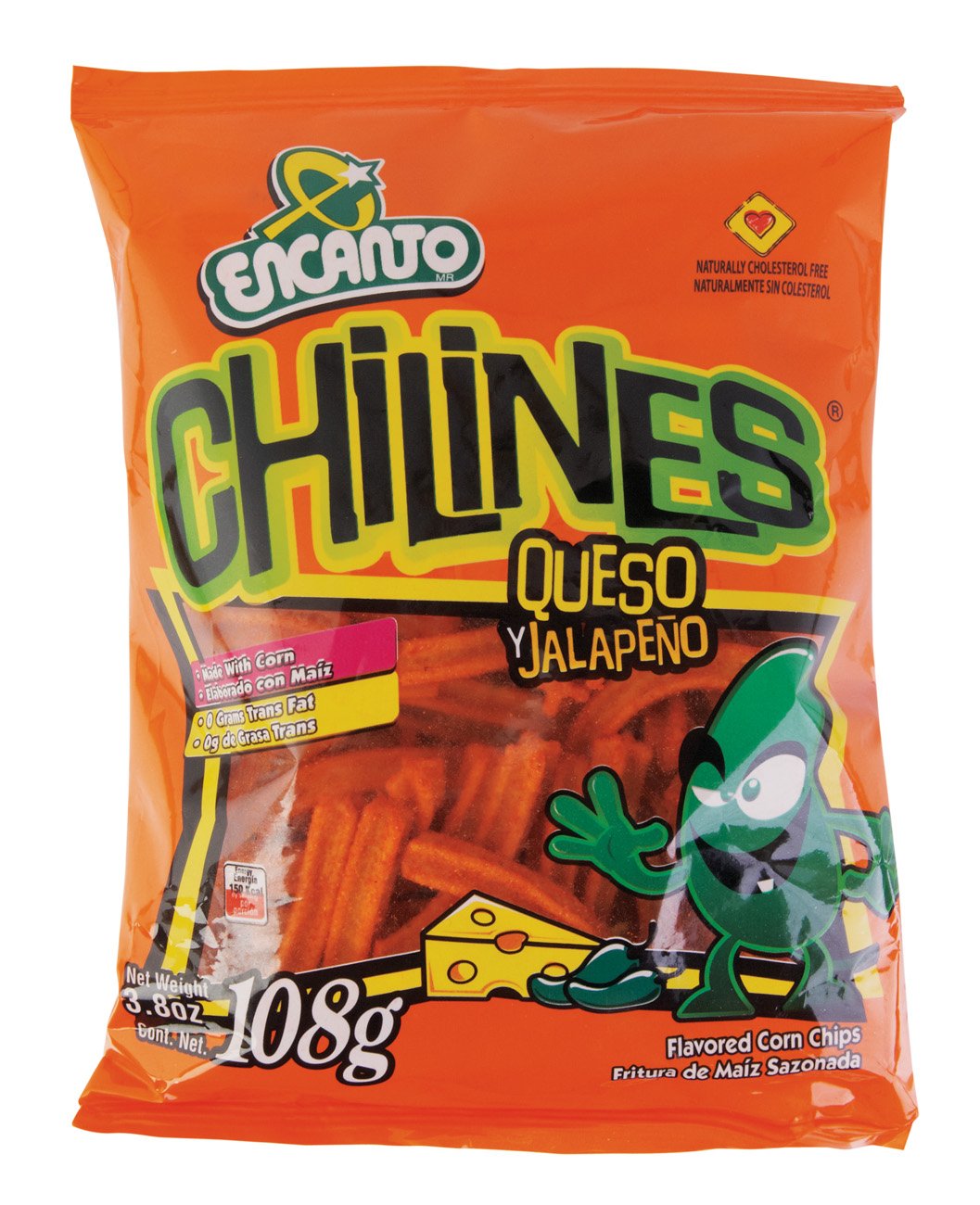 Encanto Chilines Queso y Jalapeno Corn Chips - Shop Chips at H-E-B