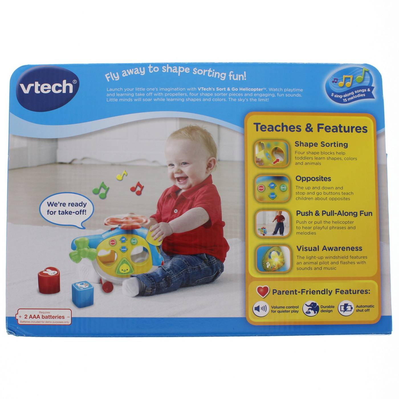 VTech Explore and Learn Helicopter (12+ Months) - Shop Baby toys at H-E-B