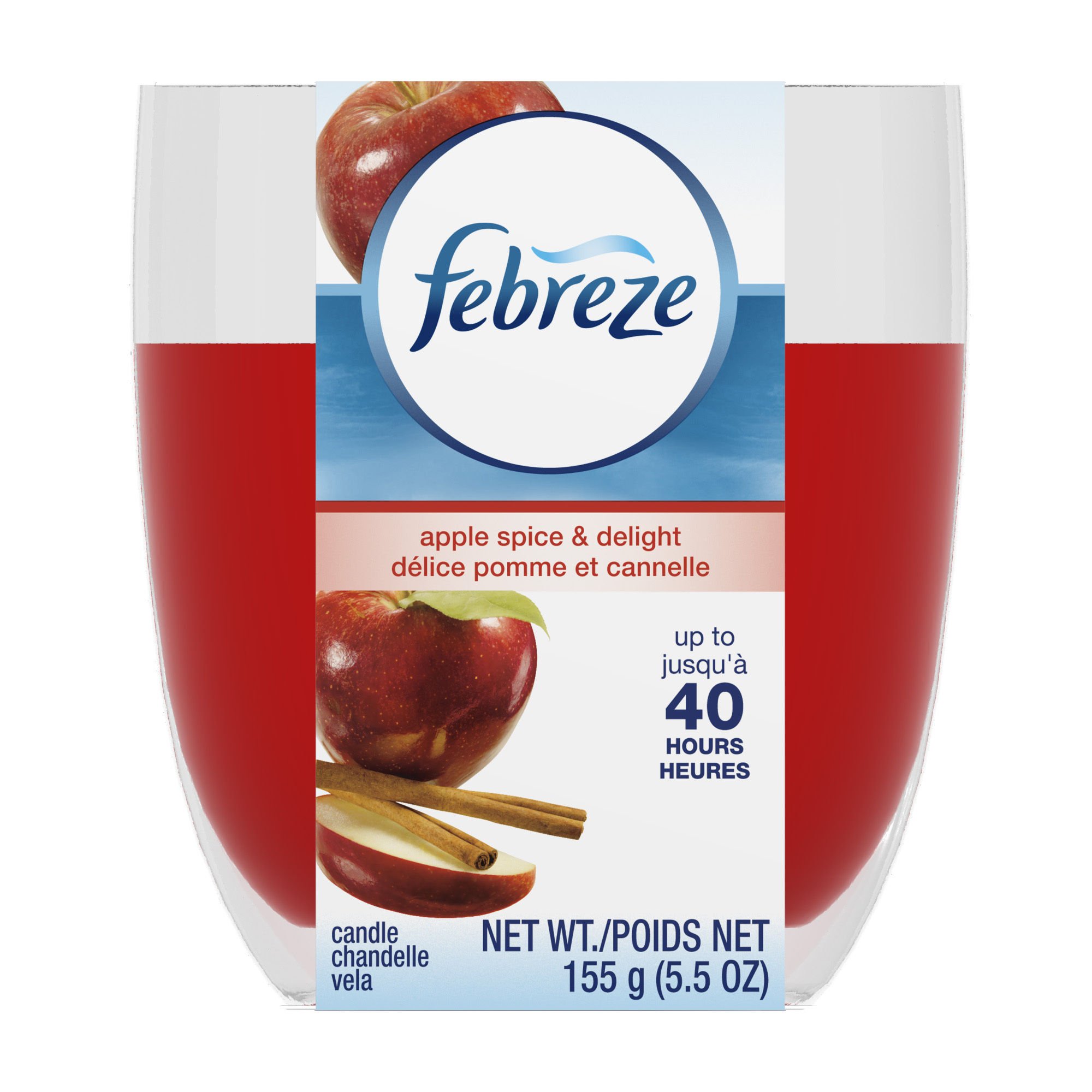 Febreze Apple Spice & Delight Candle - Shop Candles at H-E-B