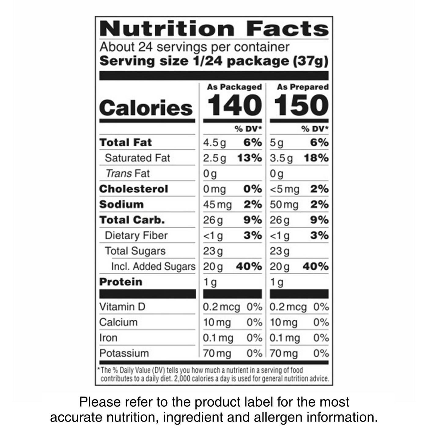 Nestle Carnation Classic Chocolate Fudge Kit - Shop Baking mixes at H-E-B