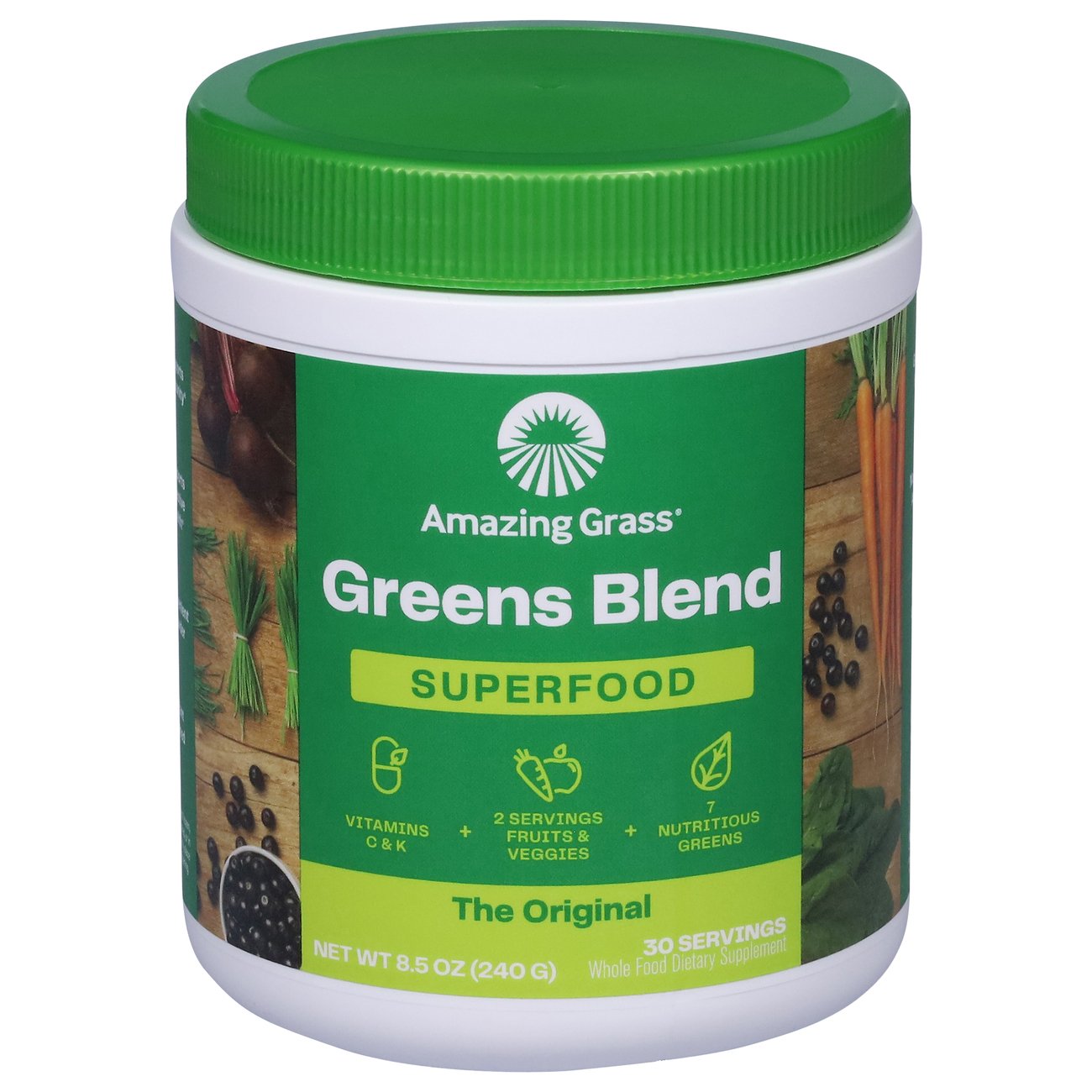 Amazing Grass Greens Blend Superfood Powder - Shop Diet & fitness at H-E-B