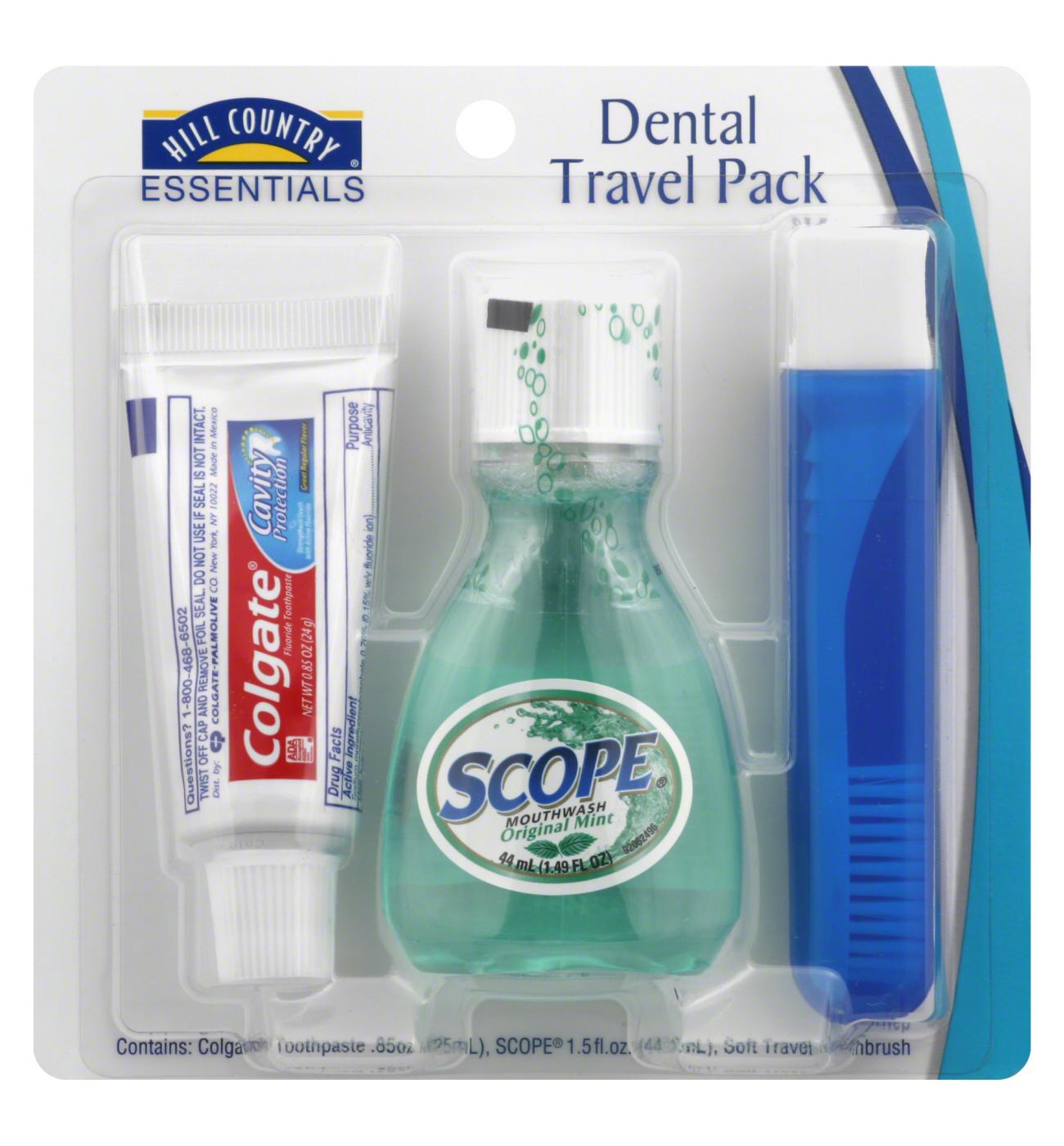 Hill Country Essentials Travel Size Dental Pack - Assorted - Shop ...