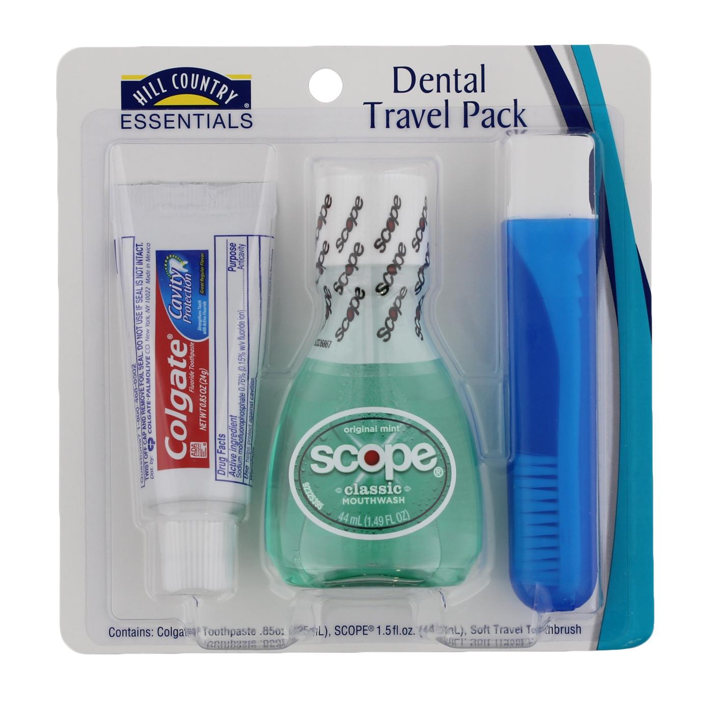 Hill Country Essentials Travel Size Dental Pack - Assorted - Shop ...