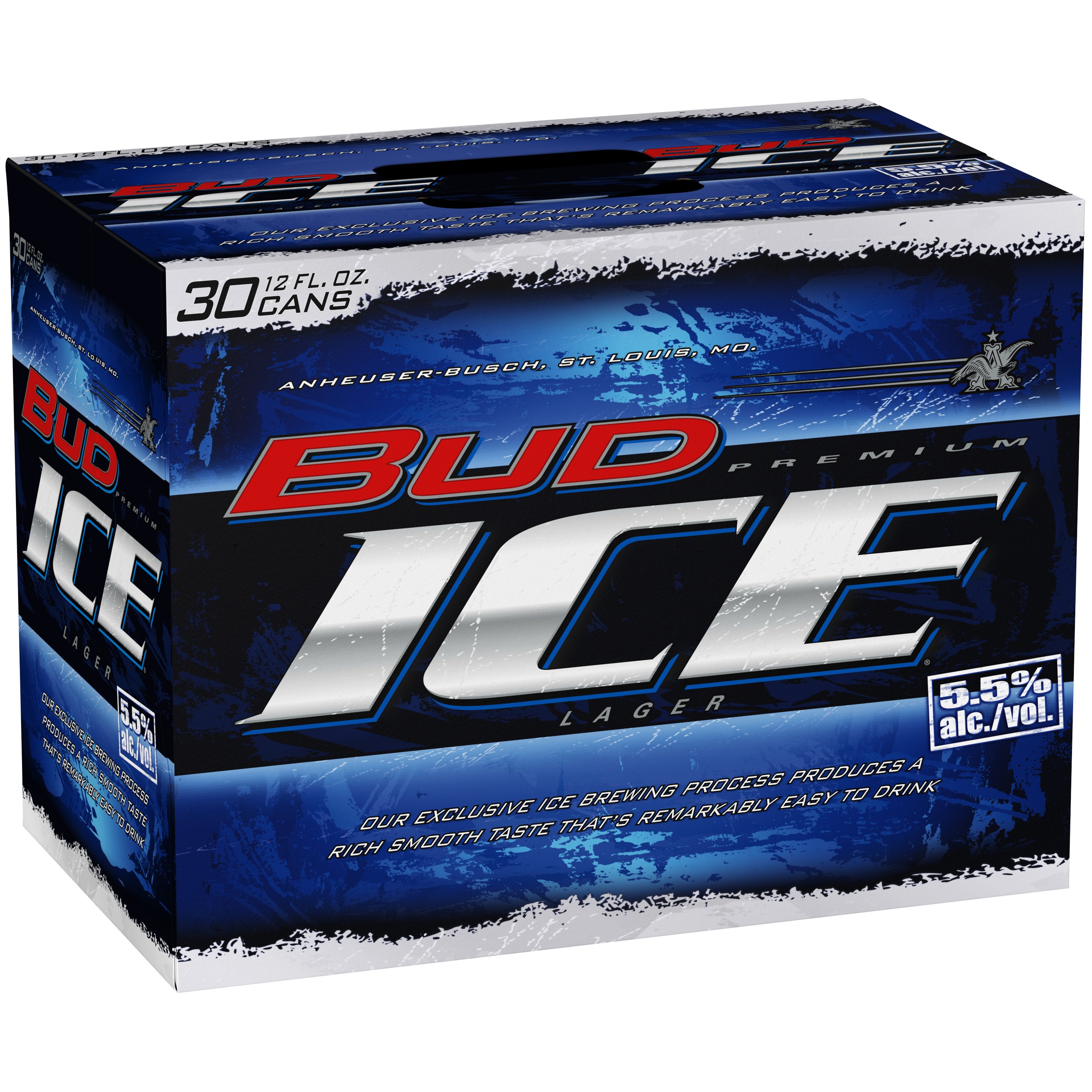 Bud Ice Premium Lager Beer, 30 pack - Shop Beer at H-E-B