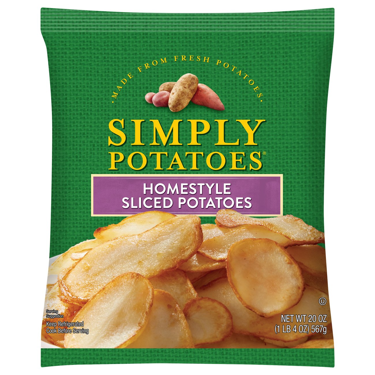 Simply Potatoes Sliced Home Fries - Shop Entrees & sides at H-E-B