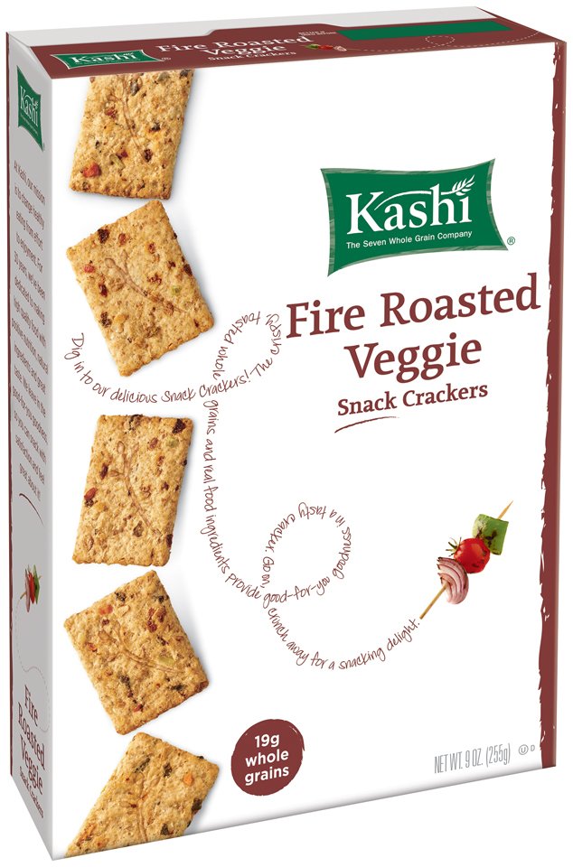 Kashi Crackers Fire Roasted Veggie - Shop Crackers & breadsticks at H-E-B