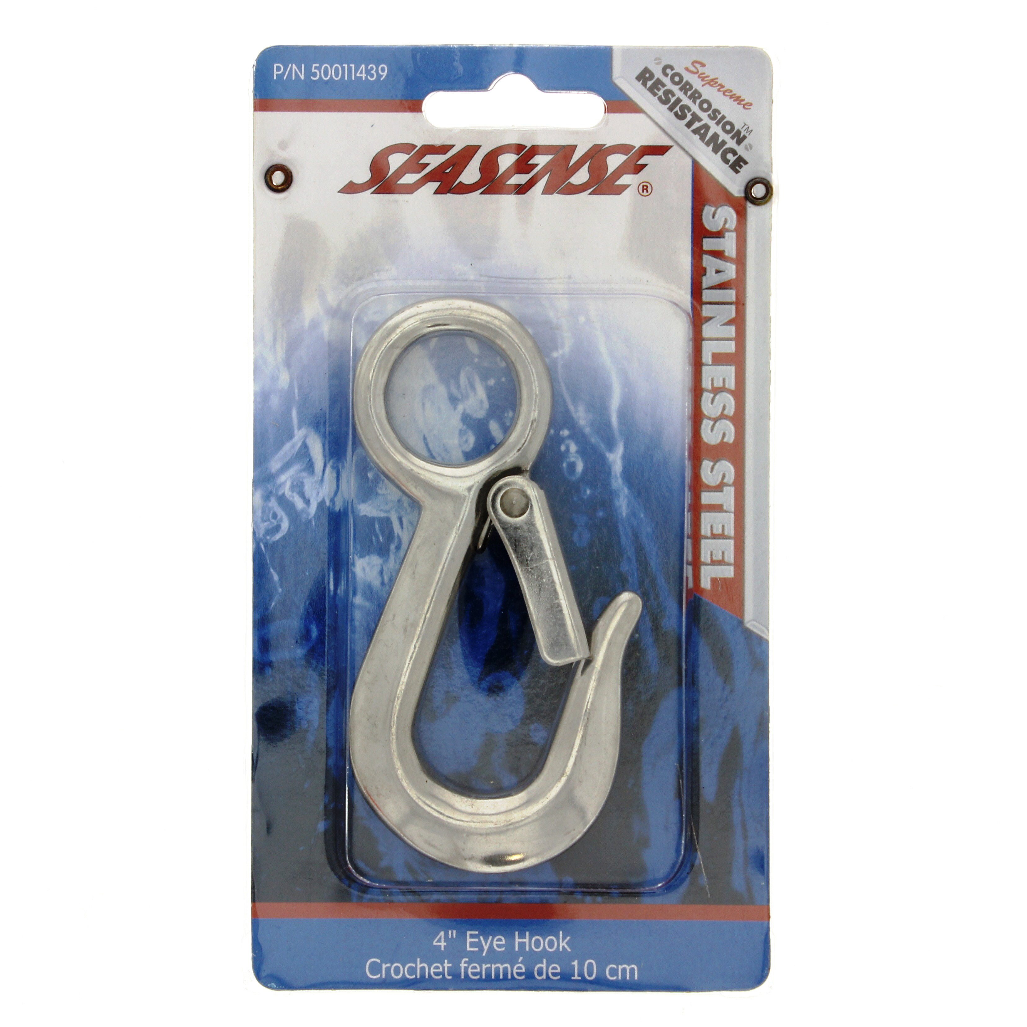 SeaSense 4" Stainless Steel Eye Hook - Shop Clips & Key Rings at H-E-B