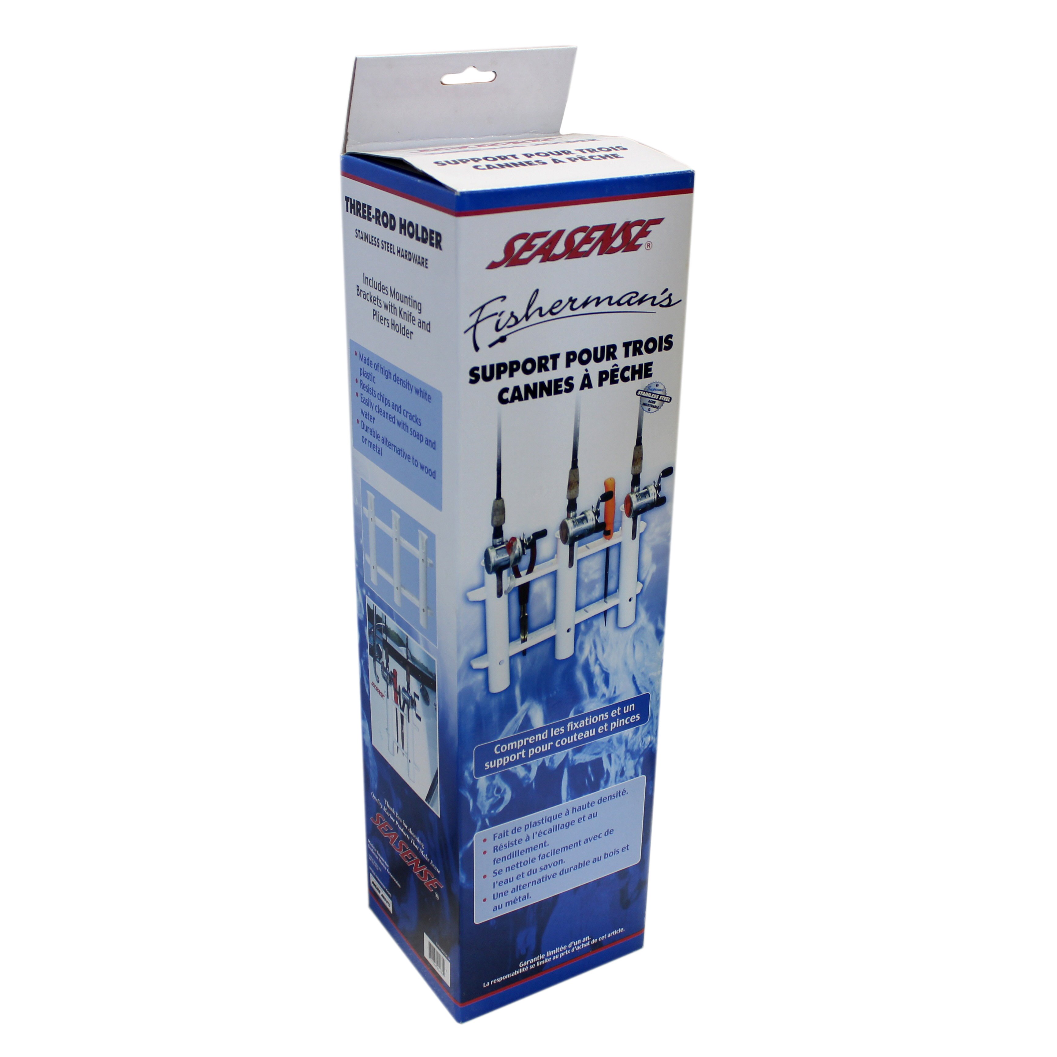 SeaSense White 3 Rack Rod Holder - Shop Fishing at H-E-B