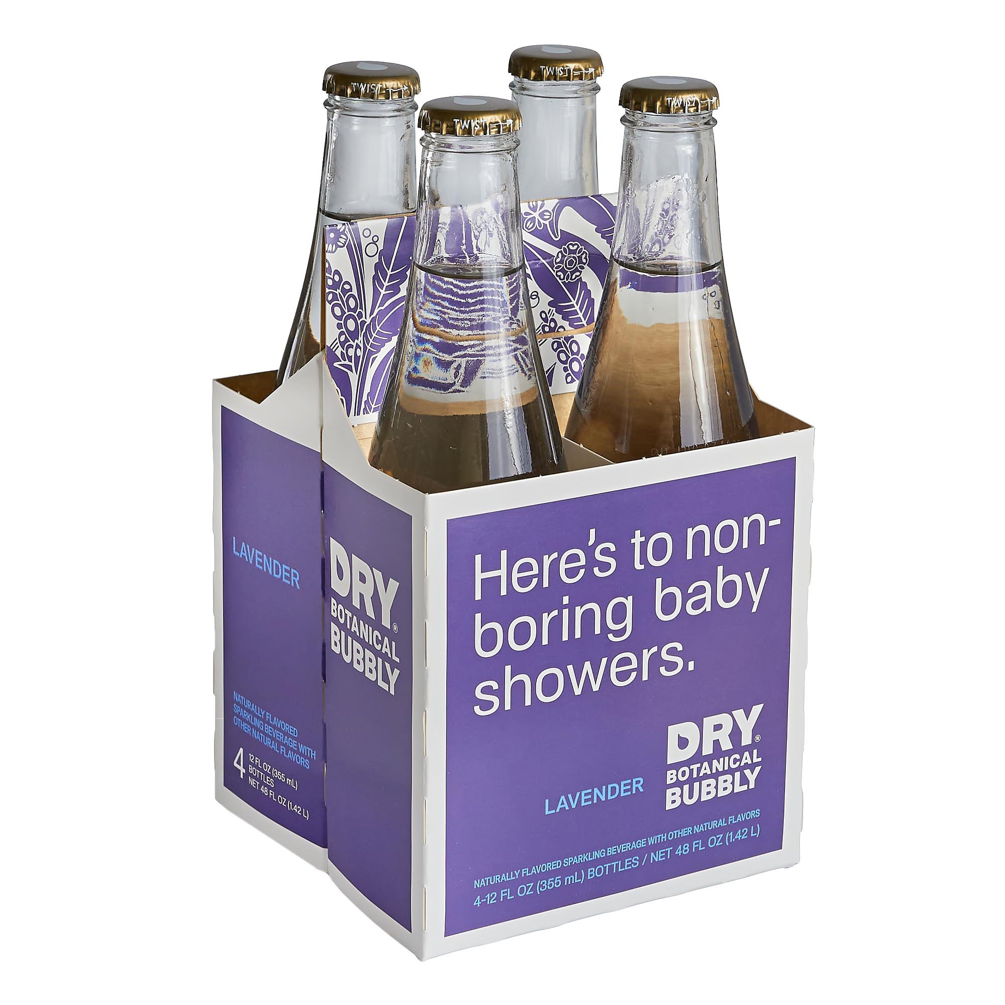 DRY Botanical Bubbly Lavender 12 oz Bottles - Shop Soda at H-E-B