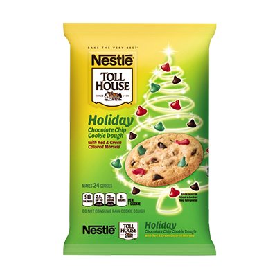 Nestle Toll House Christmas Swirled Chocolate Chip Cookie Dough - Shop ...