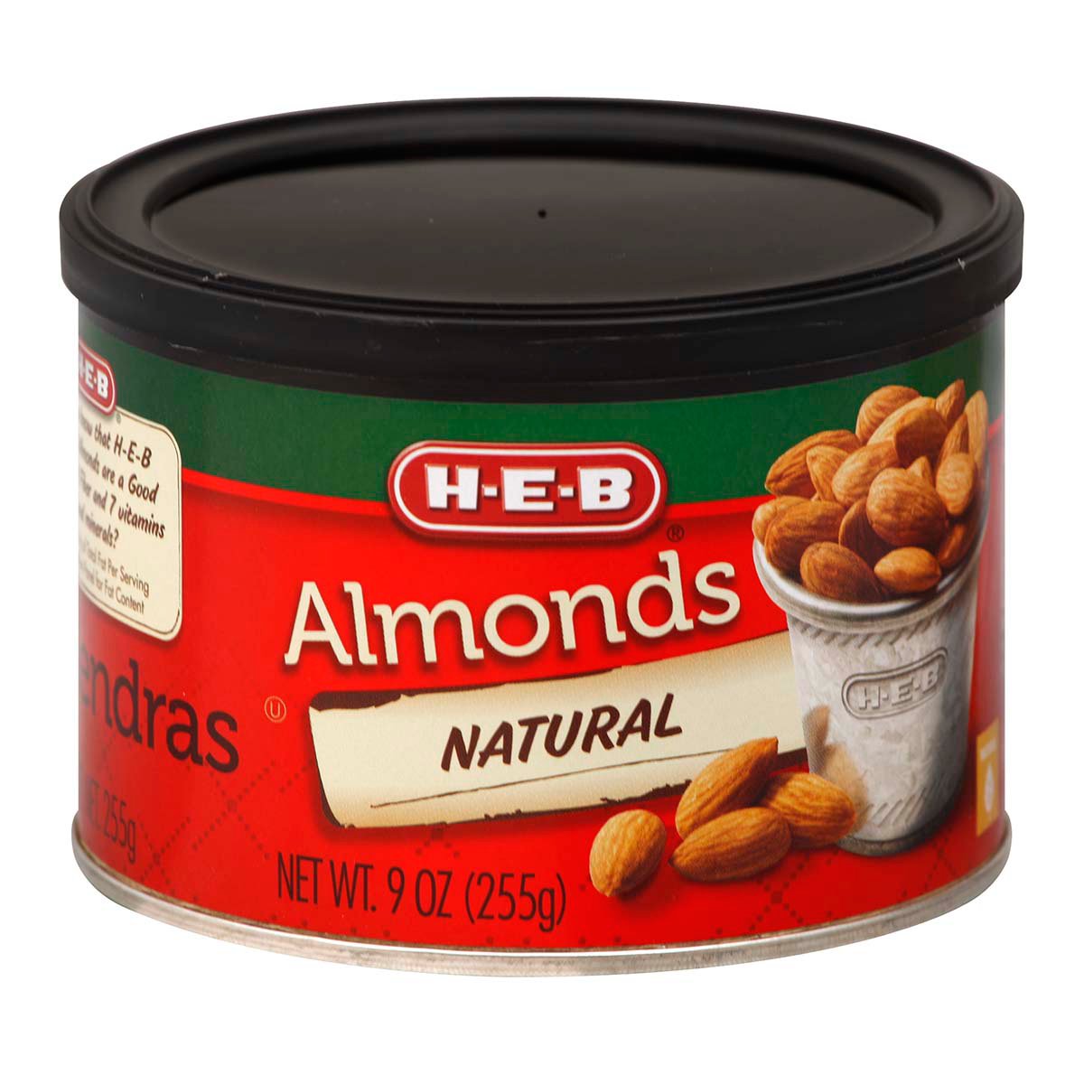 H-E-B Natural Almonds - Shop Nuts & seeds at H-E-B