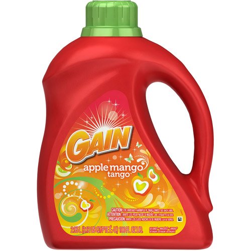 Gain 2X Ultra Apple Mango Tango Detergent 100 oz - Shop Detergent at H-E-B