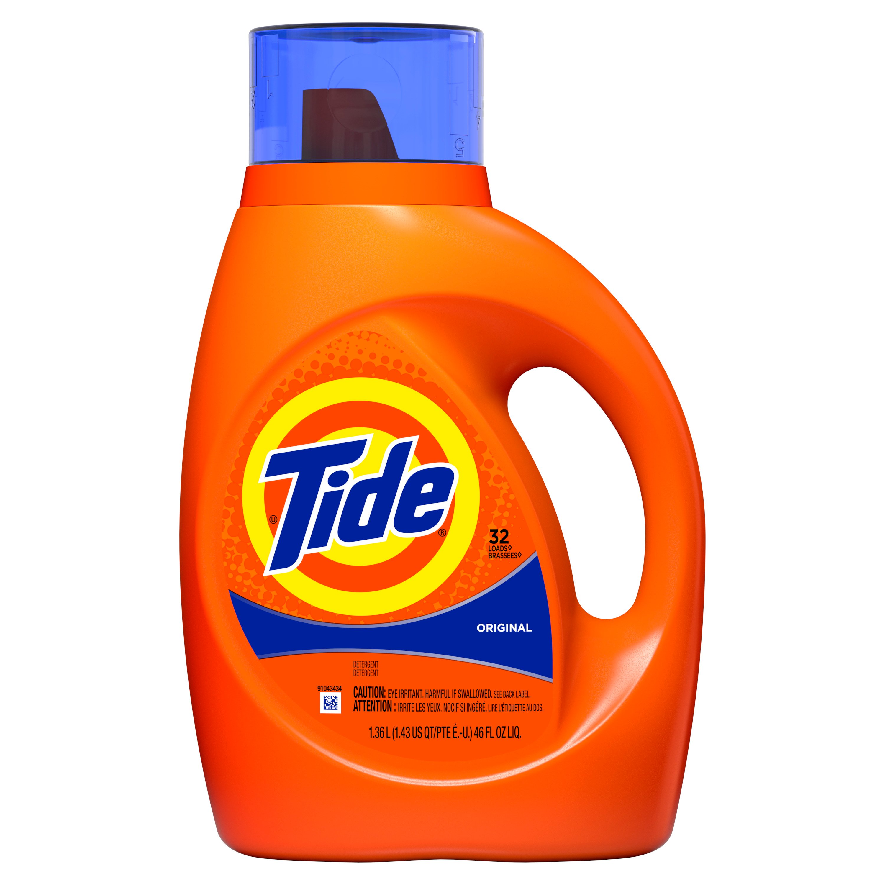 Tide Original Scent Liquid Laundry Detergent 32 Loads, 46 oz | Central ...
