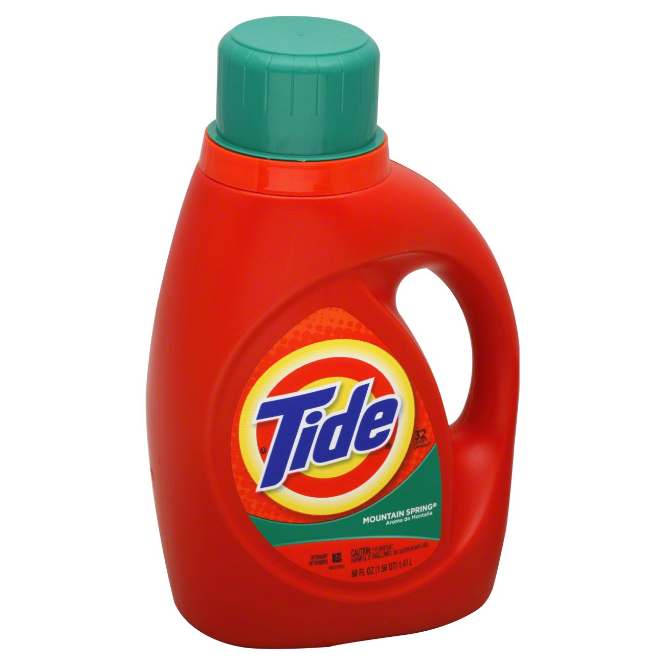 Tide Liquid Detergent Mountain Spring 32 Load - Shop Detergent at H-E-B