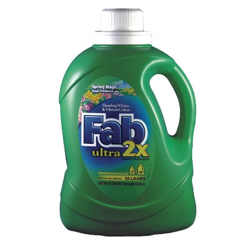 Fab Ultra 2X Spring Magic Liquid Detergent 32 Loads - Shop Detergent at ...