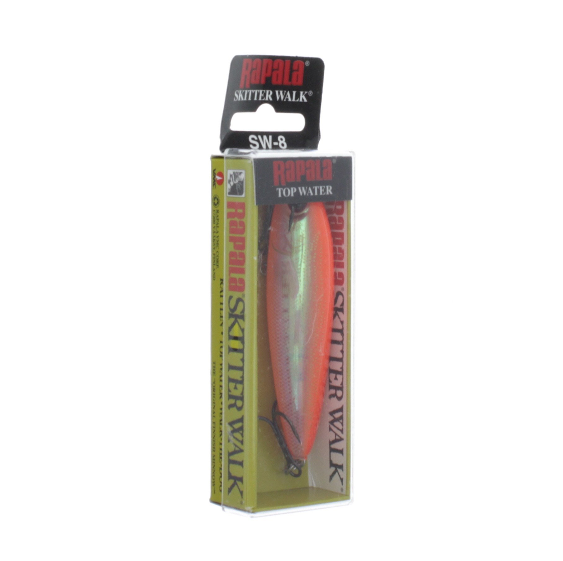 Rapala Skitter Walk Orange Gold Holographic Lure - Shop Fishing at H-E-B