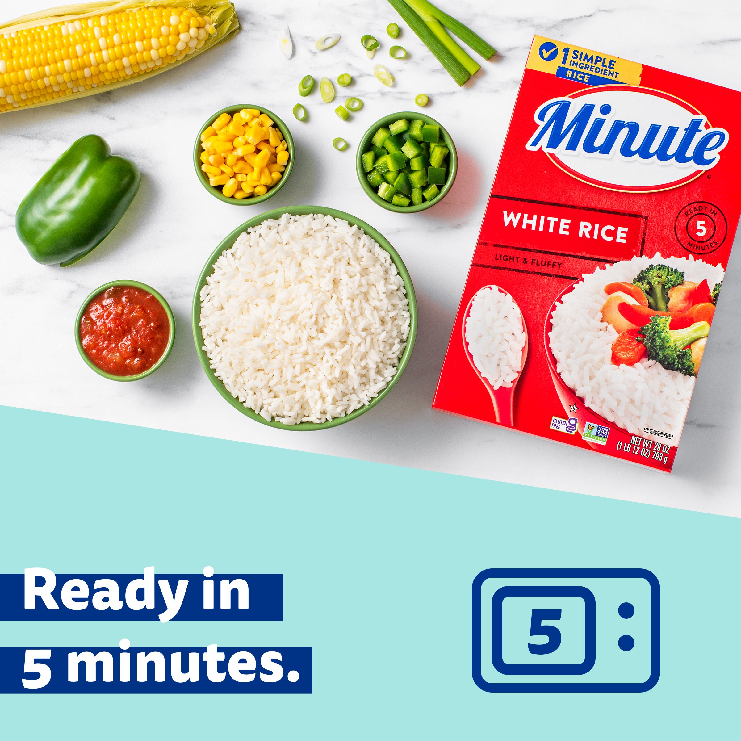 Minute Instant White Rice - Shop Rice & Grains at H-E-B
