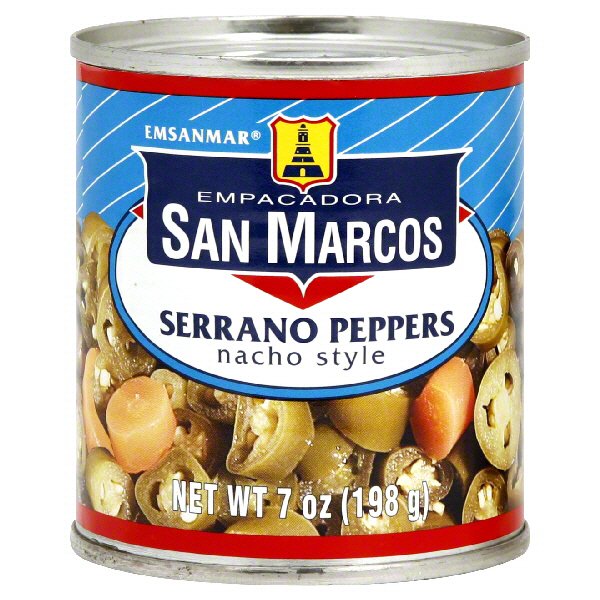 San Marcos Nacho Style Serrano Peppers - Shop Peppers at H-E-B