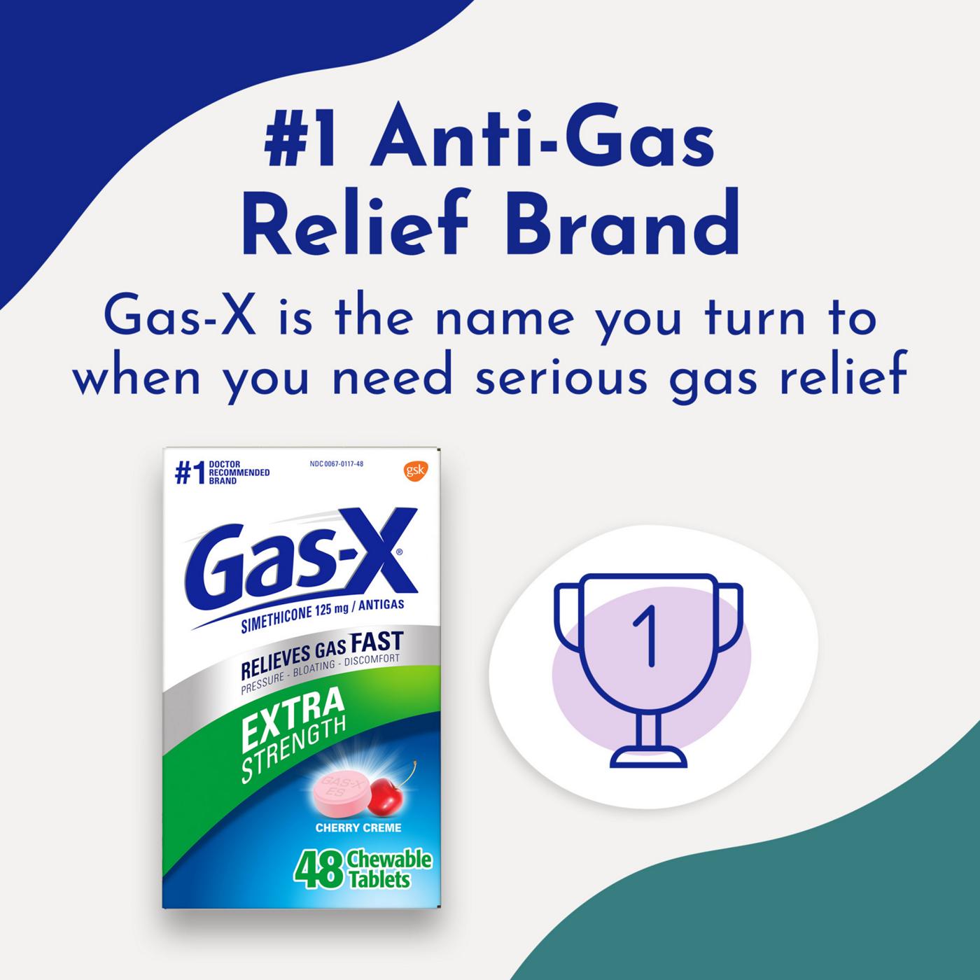Gas X Extra Strength Chewable Tablets Cherry Creme Shop Digestion