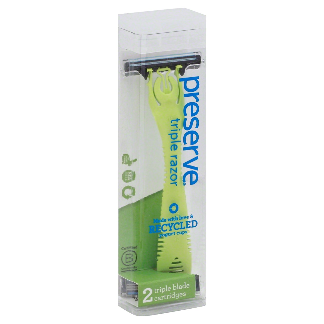 Preserve Triple Razor- Colors May Vary - Shop Razors & blades at H-E-B