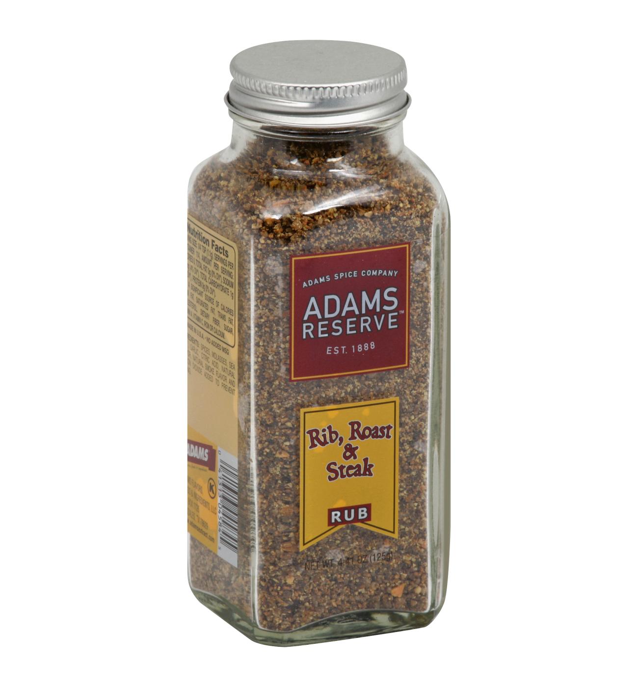 Adams Reserve Rib, Roast, and Steak Rub - Shop Spice mixes at H-E-B