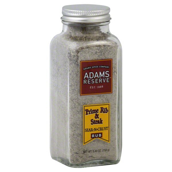 Adams Reserve Sear-N-Crust Prime Rib & Steak Rub - Shop Spice mixes at ...