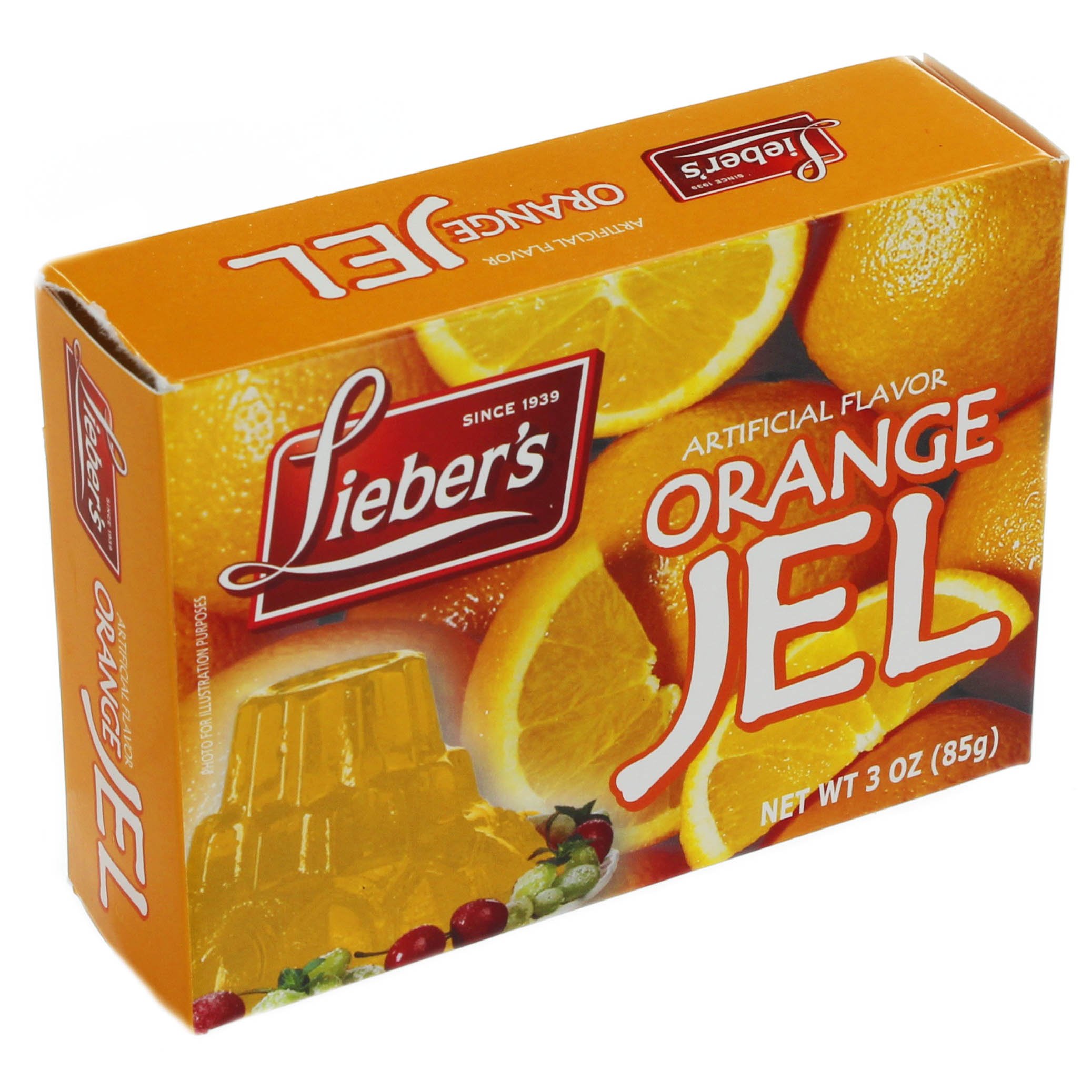 Lieber's Orange Jello - Shop Pudding & gelatin mix at H-E-B