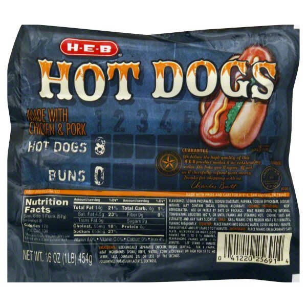H-E-B Hot Dogs - Shop Hot dogs at H-E-B